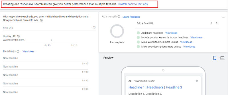 Responsive Search Ads Are the New Default in Google Ads: What You Need ...